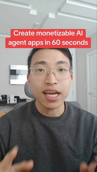 Create AI agent apps without coding - YouTube