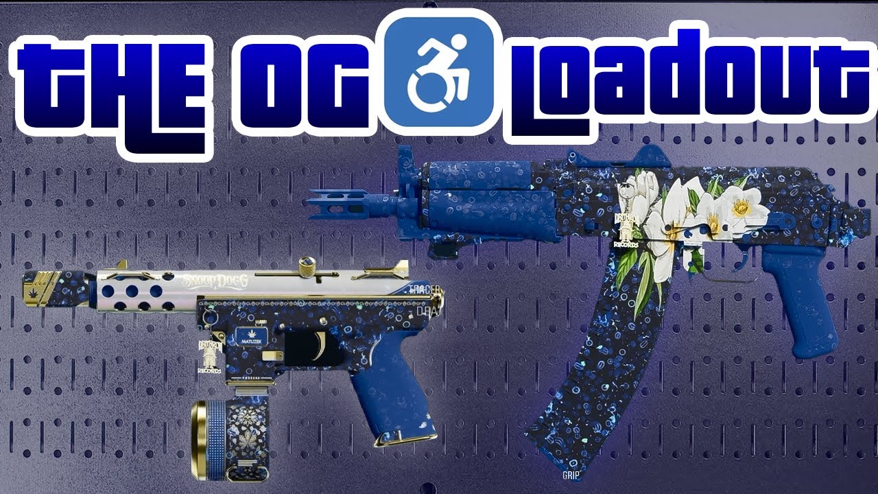 Using OG CRIP Loadout In Warzone - YouTube