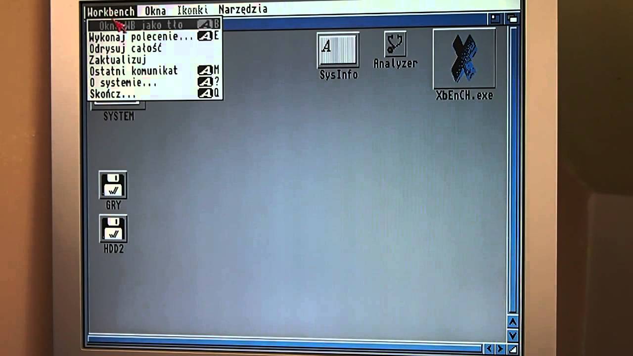 MIST FPGA - Amiga AGA core benchmark and hardware information - YouTube