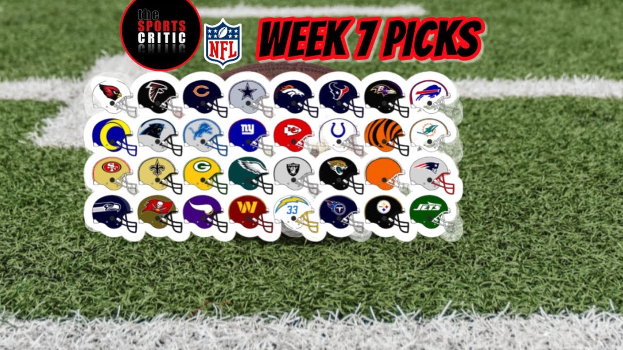 NFL WEEK 7 PICKS!! - YouTube