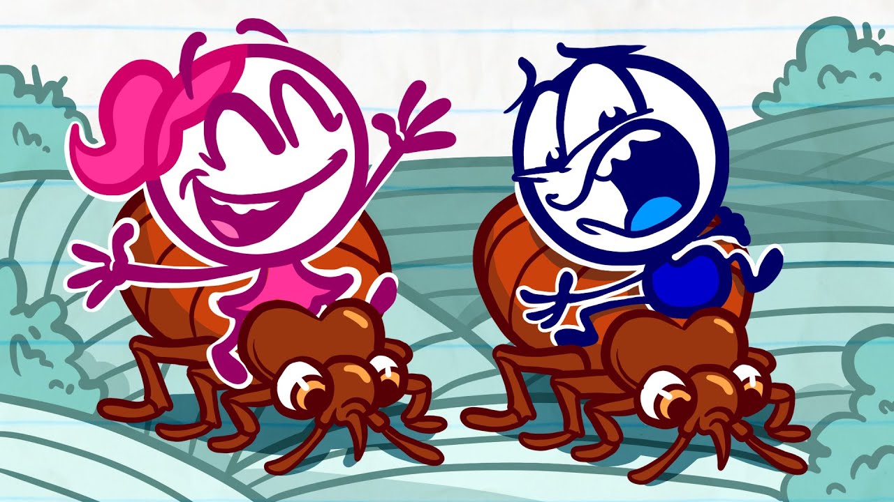 Eat, Shrink, And Be Merry | Pencilmation Cartoons! - YouTube