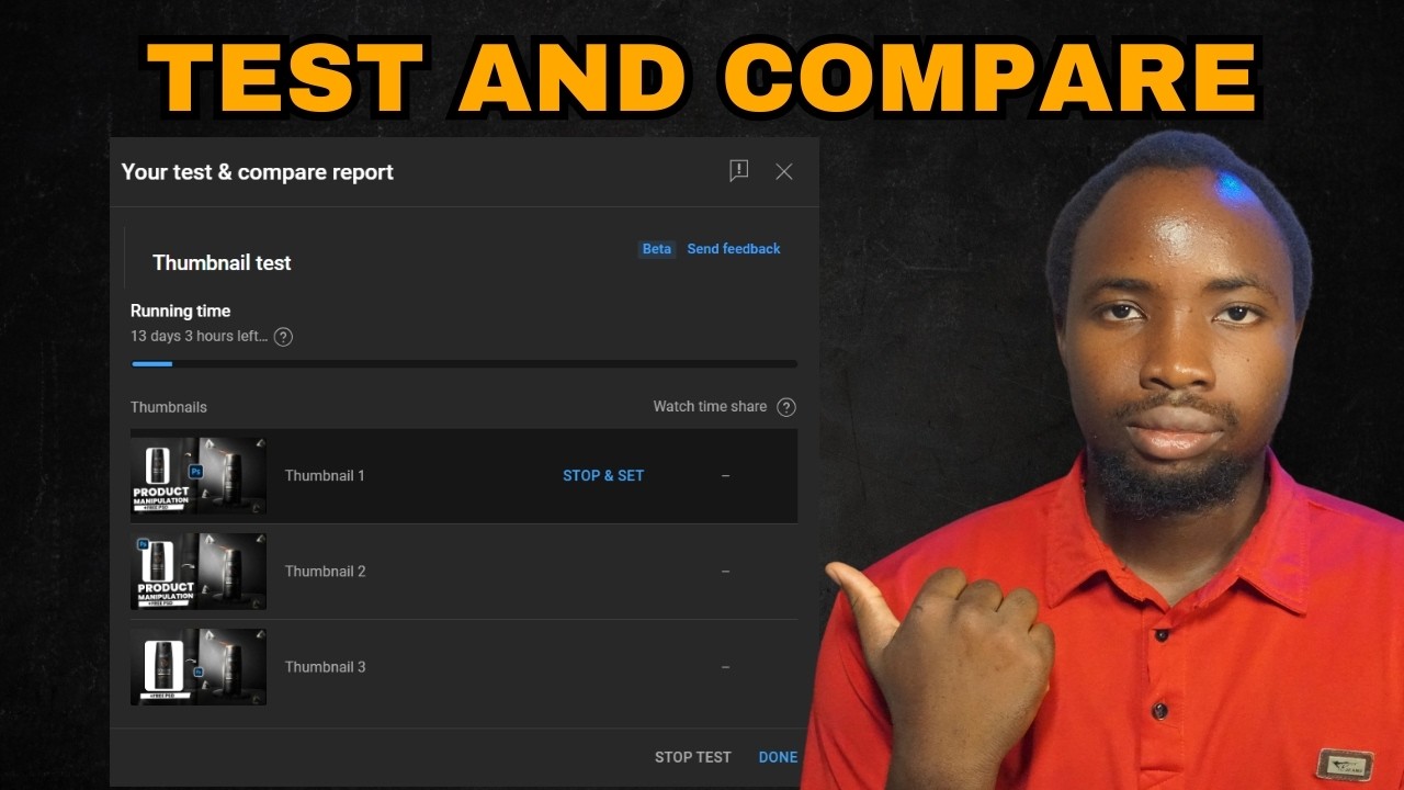 How To Upload 3 Thumbnails On YouTube (NEW FEATURE) - YouTube