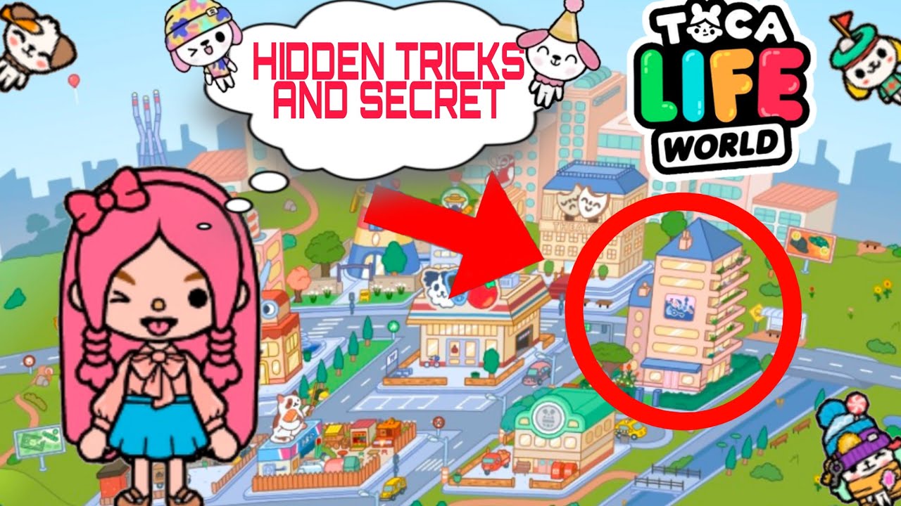HIDDEN TRICKS AND SECRET OF TOCA BOCA 🌍| Toca Life WorldSweet Melody ...