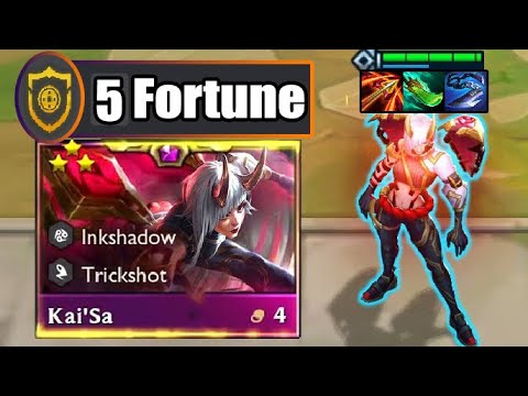 3 STAR KAISA & FORTUNE 86 GOLDEN TREE | TFT SET 11 GAMEPLAY RANKED ...