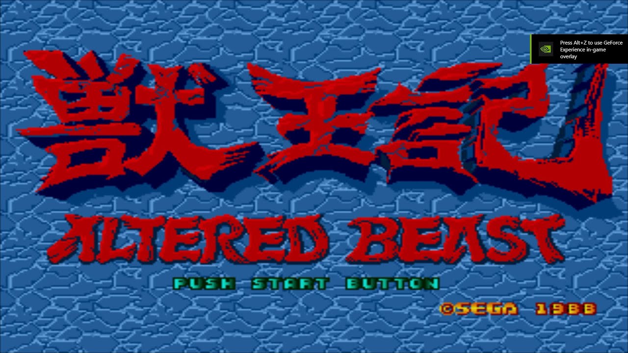 Altered Beast Sega Classics - YouTube