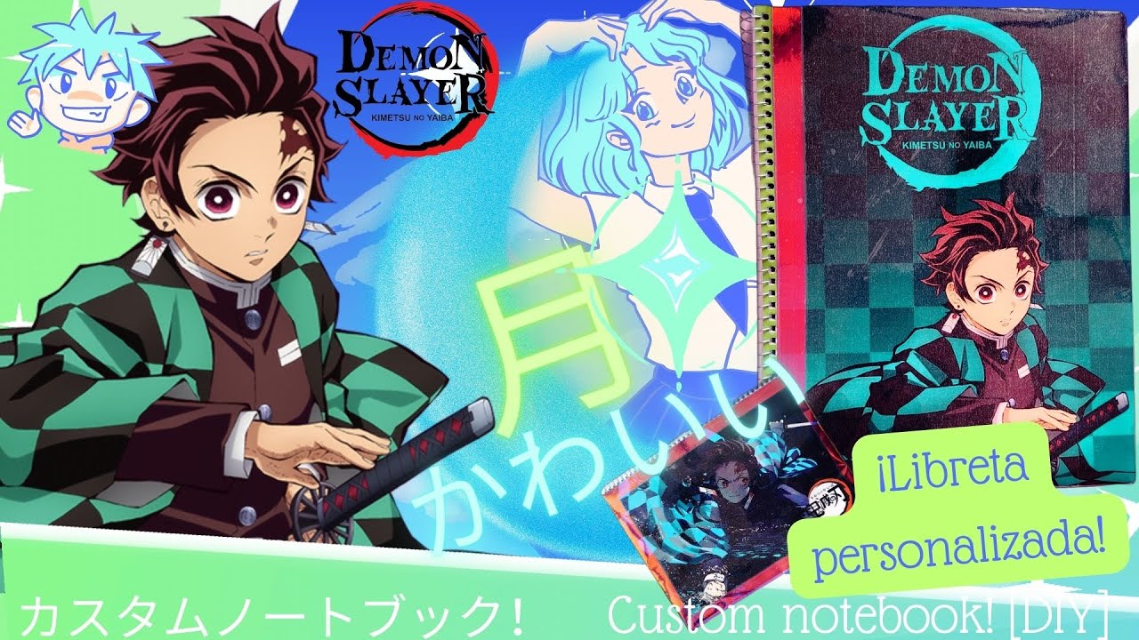 [Libreta personalizada de Demon Slayer] [Custom Demon Slayer Notebook ...