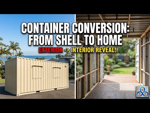 Converting Empty Container into Customized Container I CCC I Portable Container