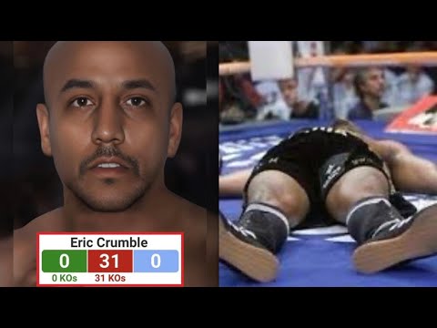 Pro Boxer Eric Crumble has WORST Boxing Record of ALL TIME ! KO’d in ...
