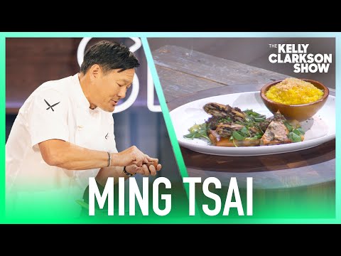 How To Make 'Iron Chef' Ming Tsai's Vegan Truffle-Shiitake Bings With Turmeric Sticky Rice
