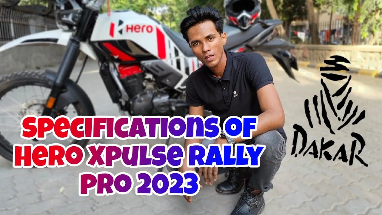 Hero xpulse rally pro 2023 specifications and Review - YouTube
