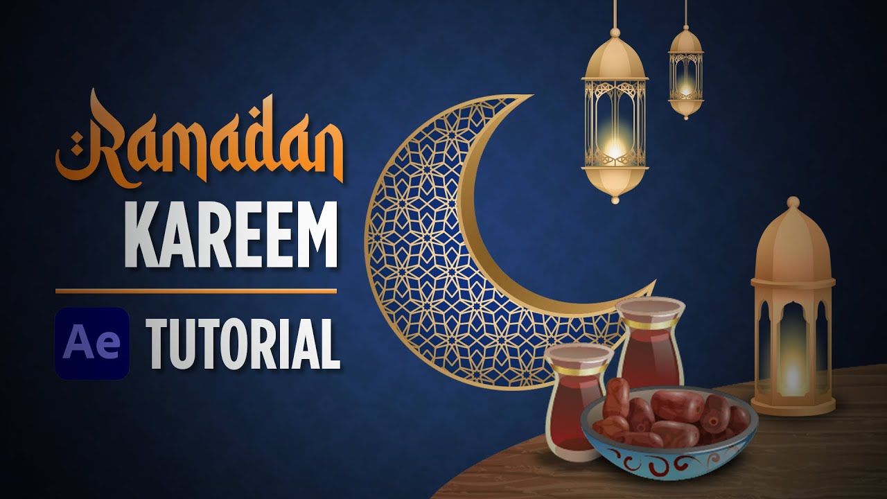 Ramadan Intro With After Effects | Motion Graphics Tutorial - YouTube