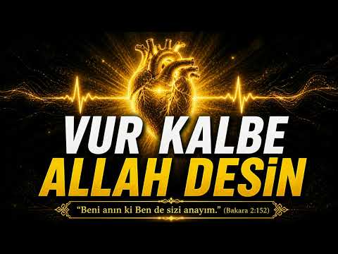 Vur kalbe Allah desin Her tekrar, ruhunu arındırır.Zikirsiz Kalp Susuz Toprak Gibi#zikir #dua #allah