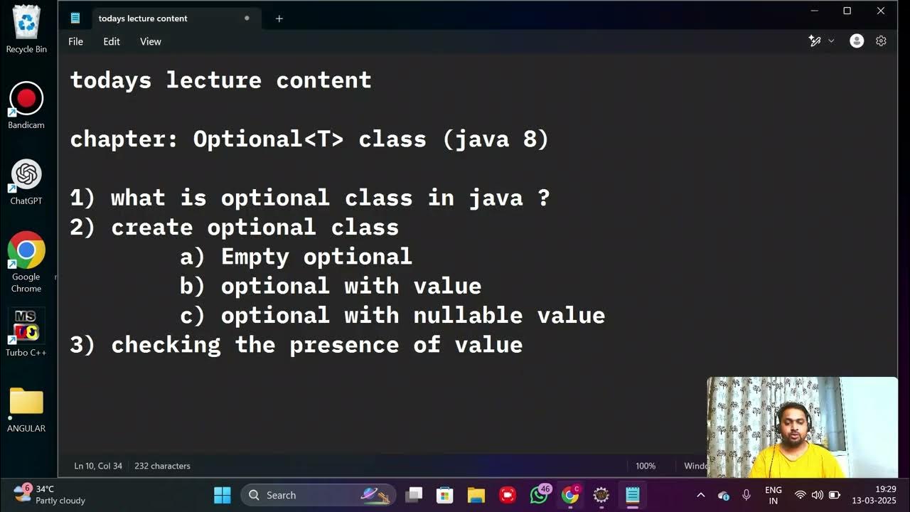 #Java | Complete Tutorial on Optional Class in Java 8 - YouTube