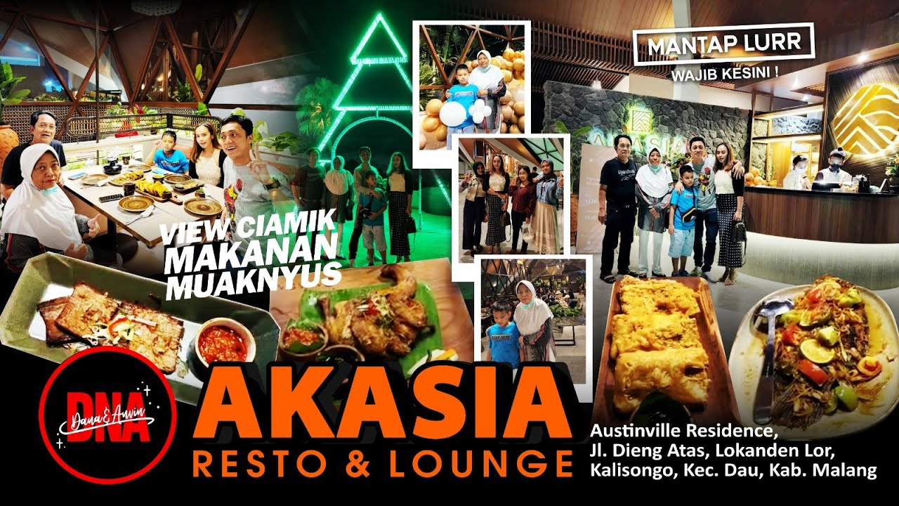 AKASIA RESTO || GREATEST SUNDANESE TRADITIONAL FOOD IN MALANG - YouTube