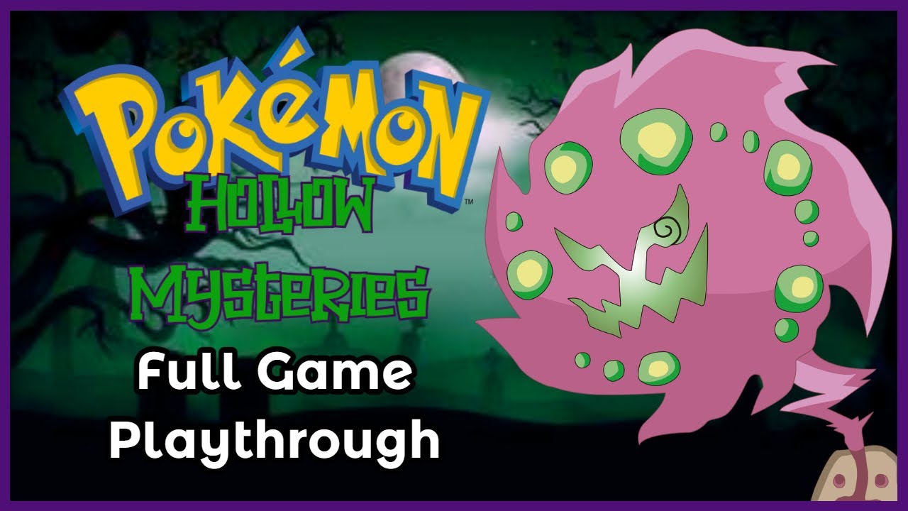 Pokemon Hollow Mysteries (Rom Hack) | Full Game Playthrough - YouTube