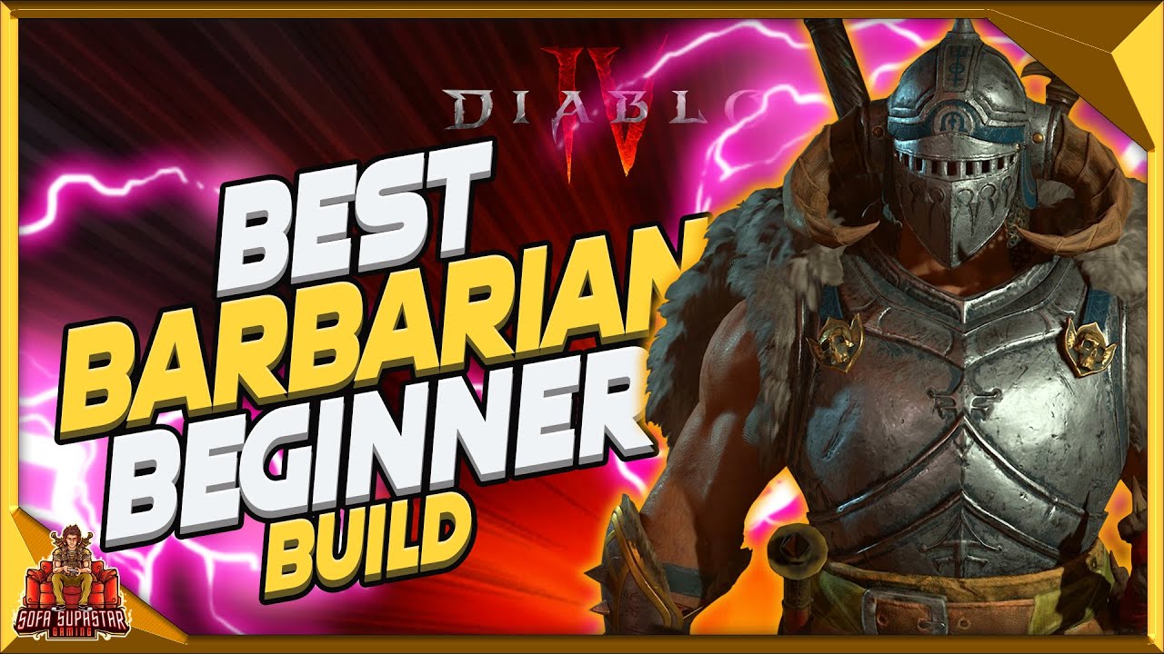 Diablo 4 Best Early Game Barbarian Build - Insanely Easy To Make ...