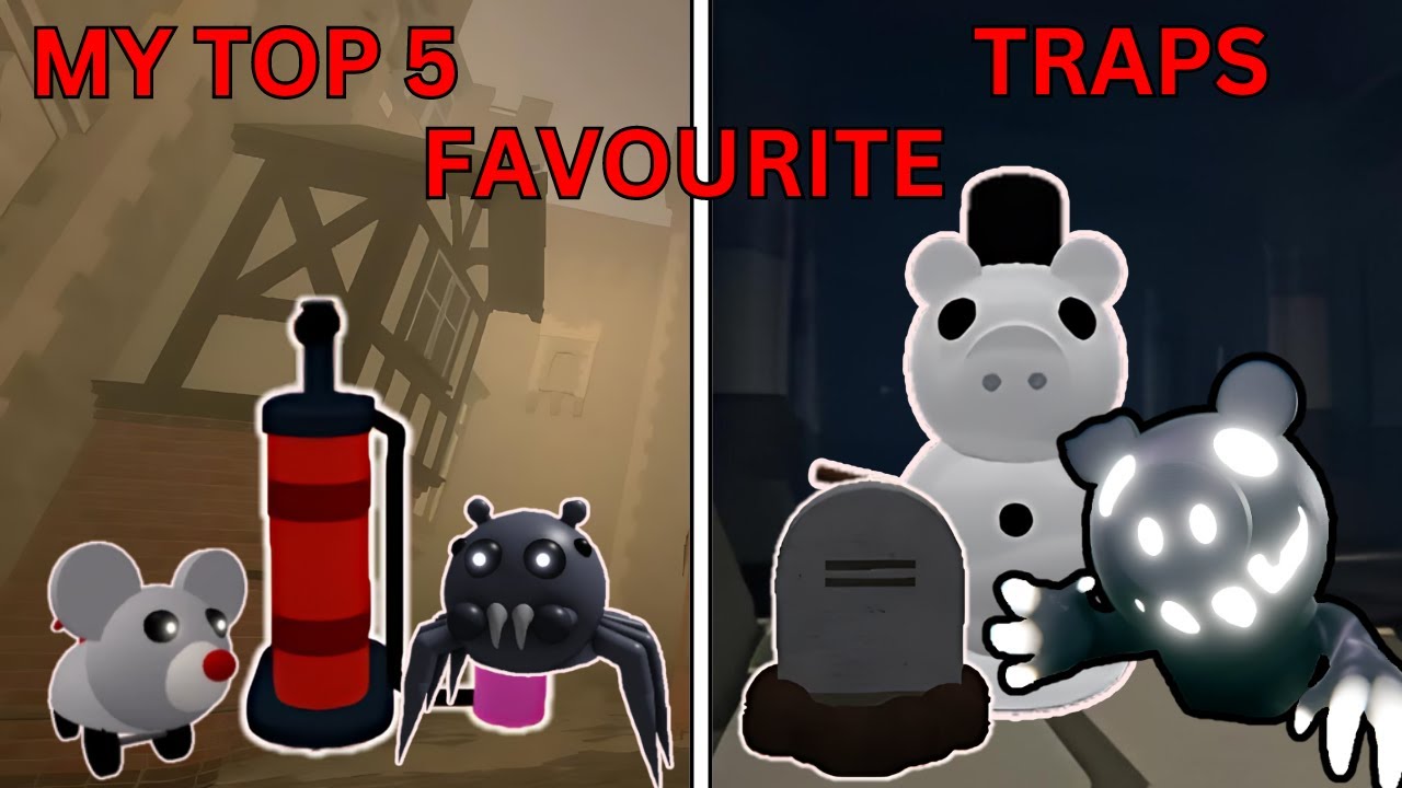 RANKING MY TOP 5 FAVOURITE TRAPS IN PIGGY - YouTube