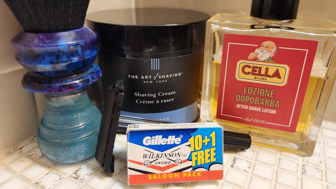 Lavender Shaving Cream from The Art of Shaving ~ Gillette Super Click # ...