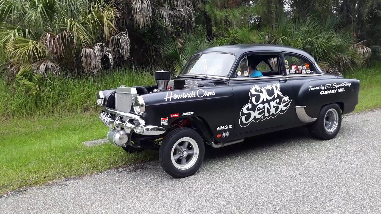 1954 chevy gasser for sale - YouTube