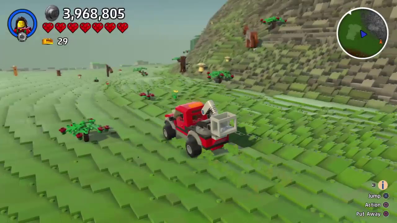 Flying in are rocket ship (lego worlds) - YouTube