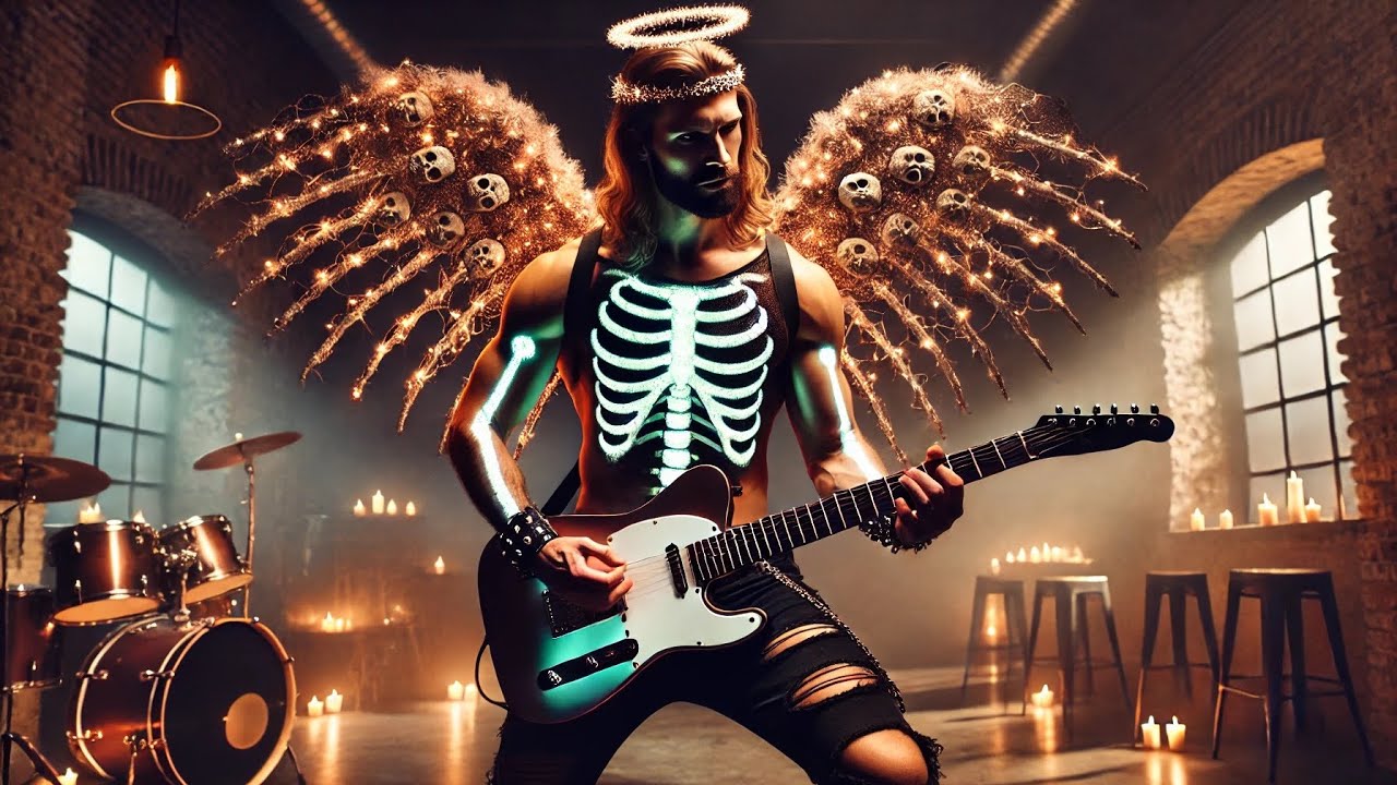 Rockstar Jesus Performs 'Bed of Roses' Live! - YouTube