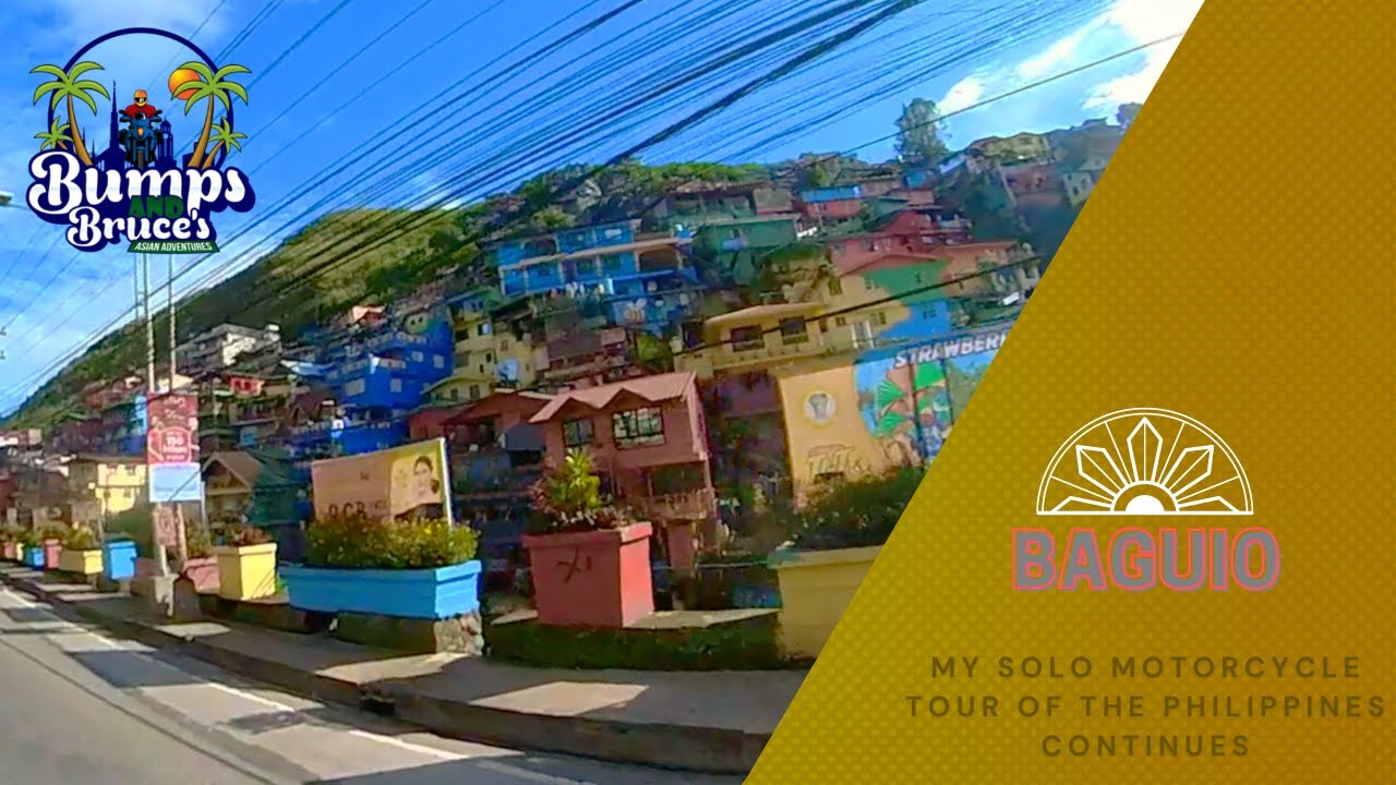 Baguio, Philippines on my motorcycle adventure - YouTube