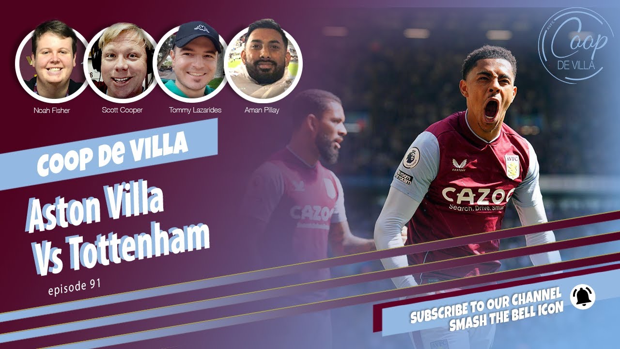 Aston Villa v's Spurs MATCH REVIEW!!! Aston Villa Catch Spurs Offside ...