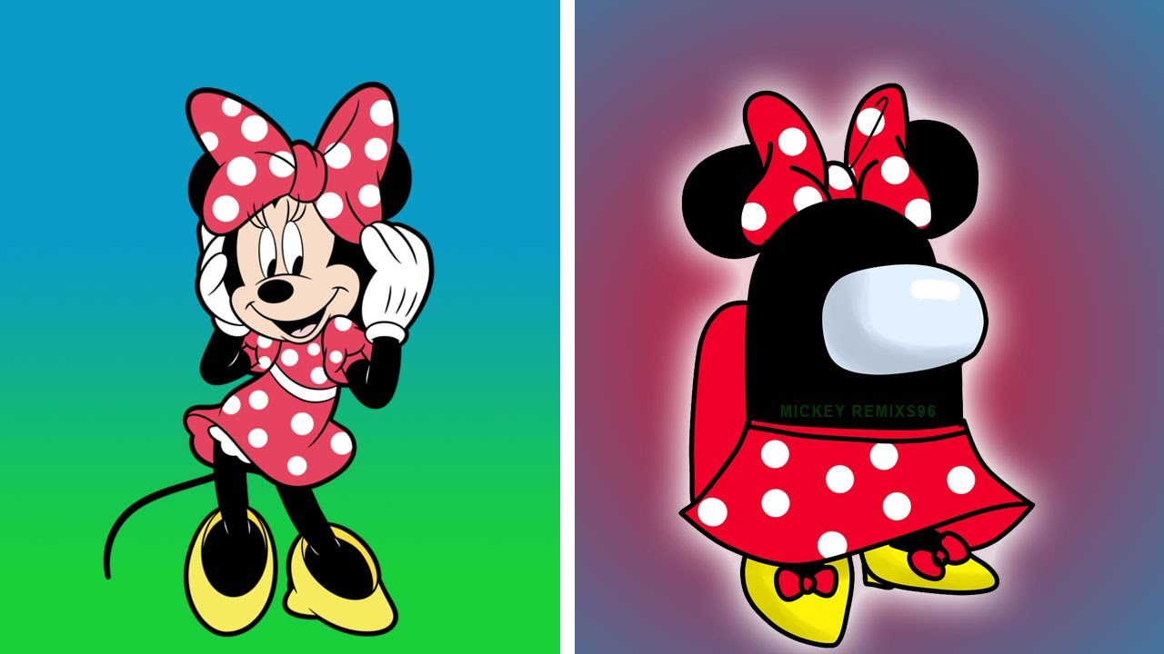 Mickey Mouse Clubhouse MINNIE MOUSE As Among Us! - YouTube