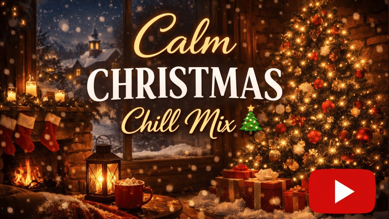 Calm Christmas Chill Mix 🎄 Peaceful Holiday Music for a Cozy Winter ...
