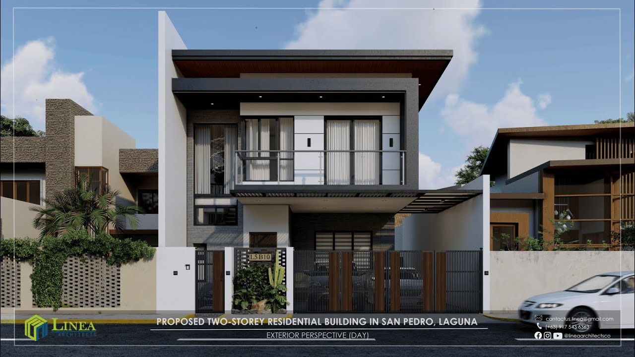 LINEA Walkthrough #7 | A Proposed Two-Storey Residential Building - YouTube