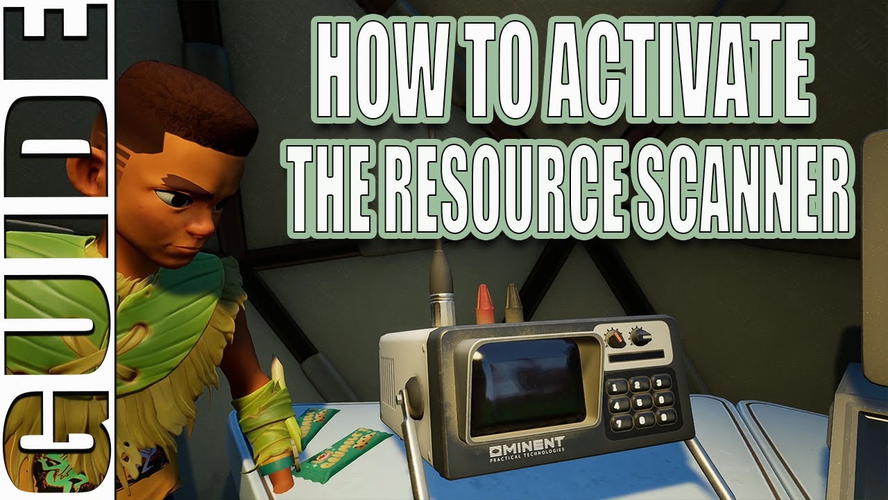 how to activate the resource scanner in the new grounded update | Bugs ...