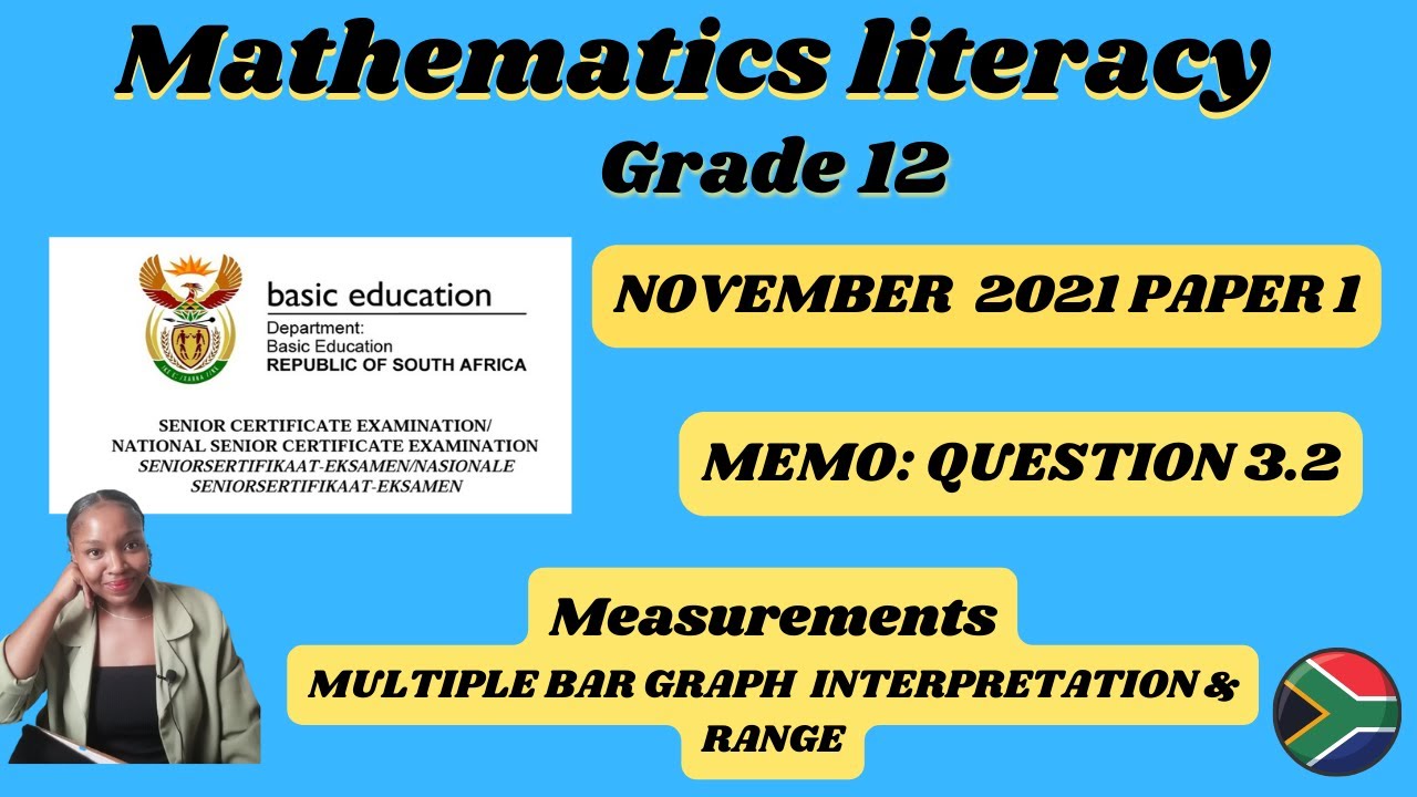 Mathematics literacy grade 12 November 2021 Paper 1| Question 3.2 - YouTube