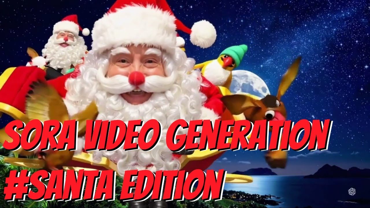 🎅 Santa’s Christmas Flight | AI-Generated Holiday Magic by SORA 🎄 - YouTube
