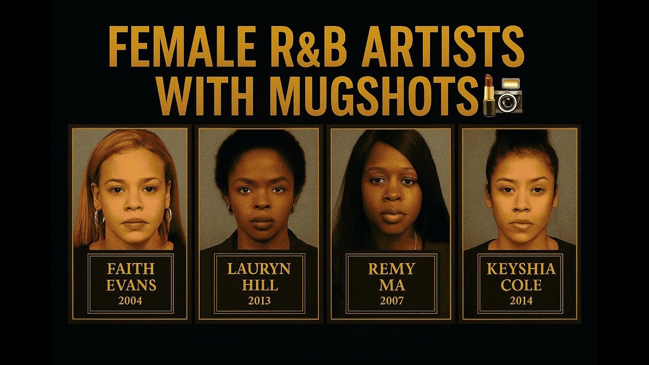 Female R&B Artists with Mugshots 💄📸 | When the Music Met the Headlines ...