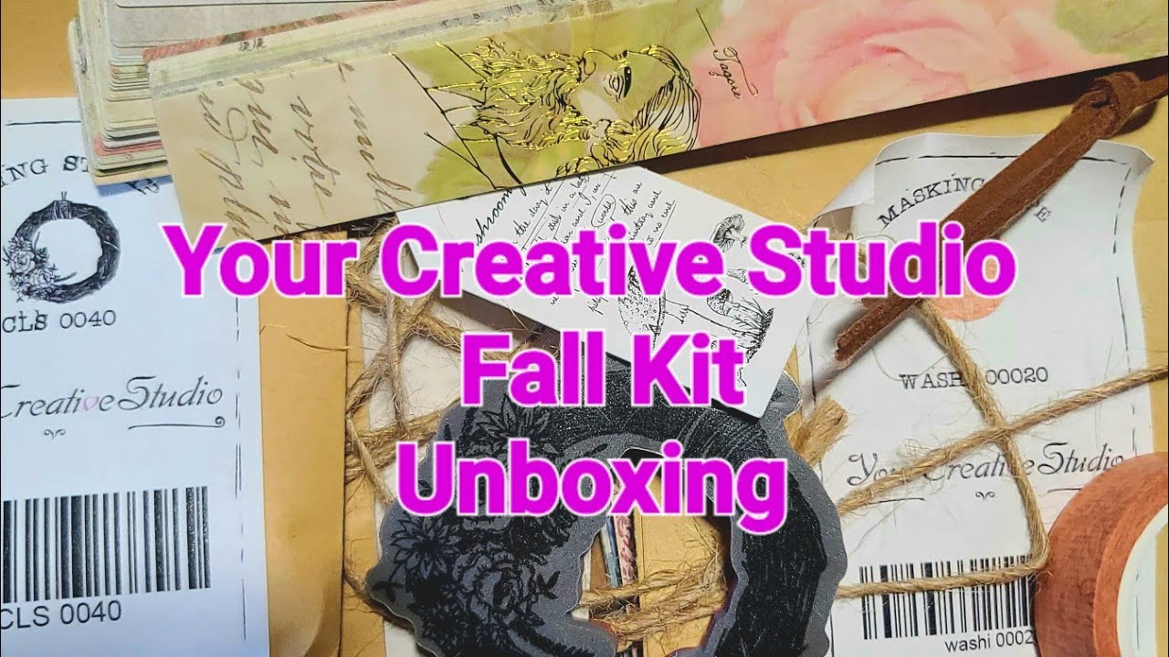 Your Creative Studio | Fall Kit - YouTube