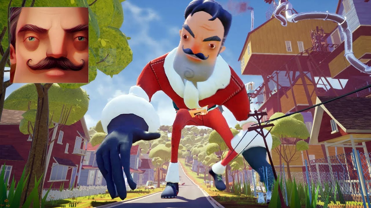 Hello Neighbor - My New Neighbor Big Santa History Gameplay Walkthrough ...