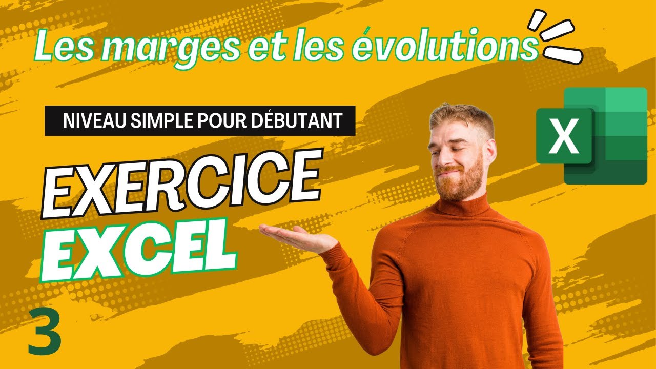 Exercice excel avec corrigé Excel niveau simple pour débutant 3 - YouTube