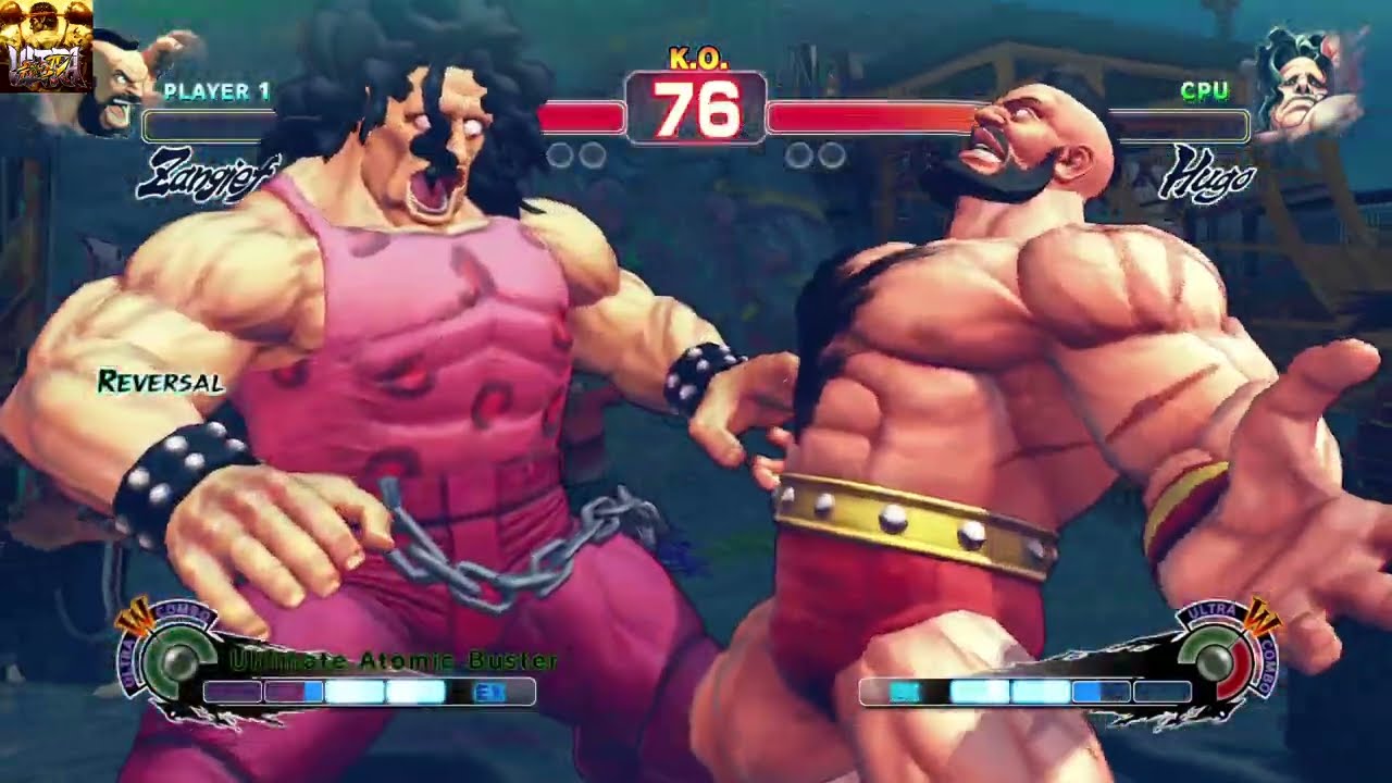 Ultra Street Fighter IV: Zangief vs. Hugo - YouTube