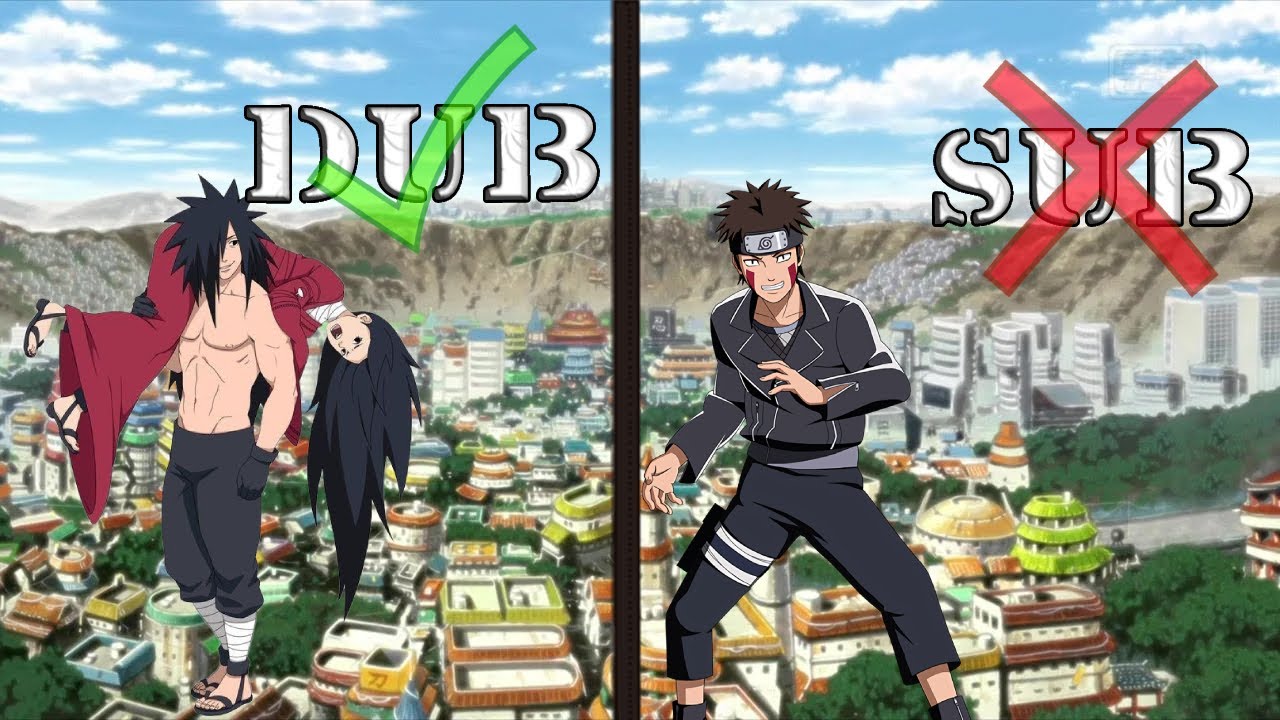 Sub in anime sucks - YouTube