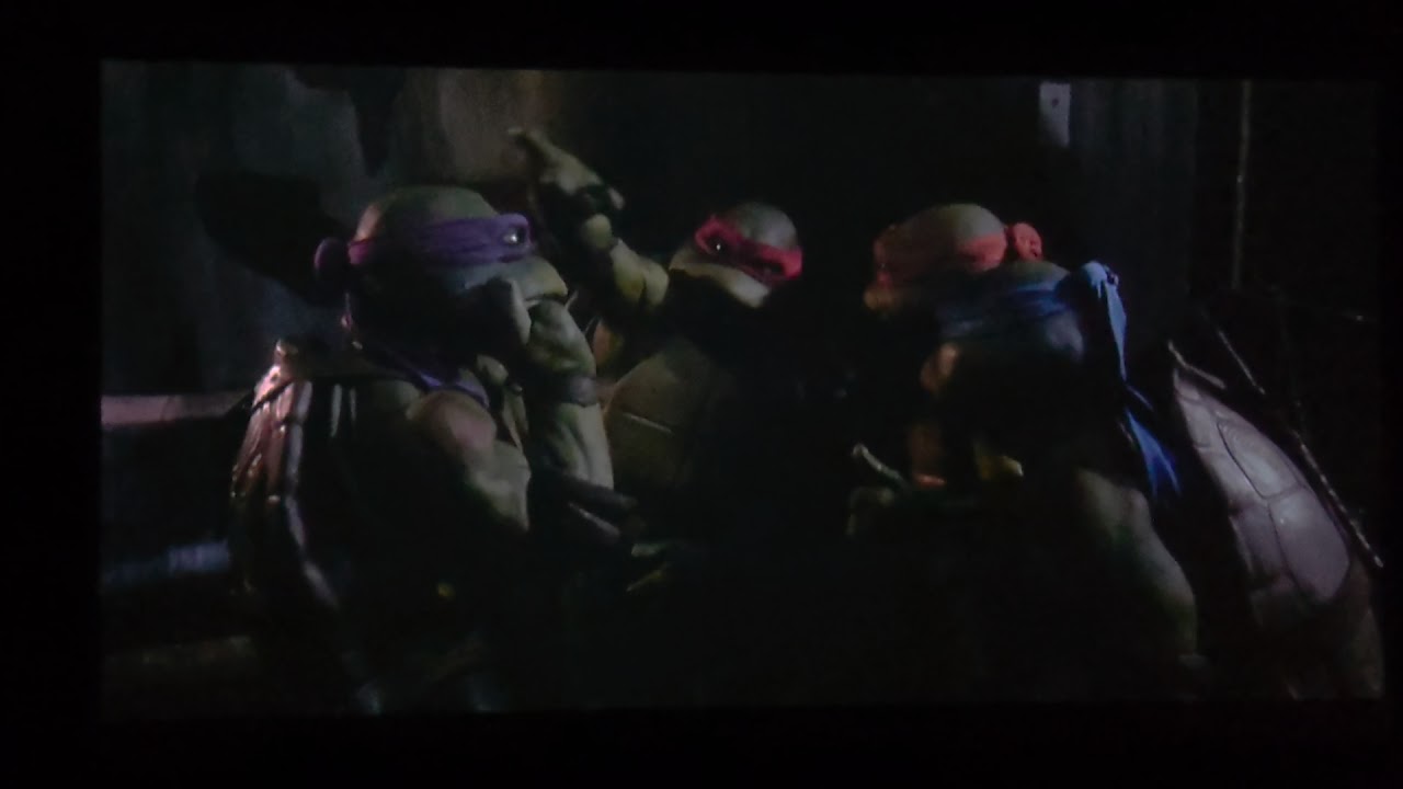 Teenage Mutant Ninja Turtles 1990 SPLINTER MADE His 1st Funny! - YouTube