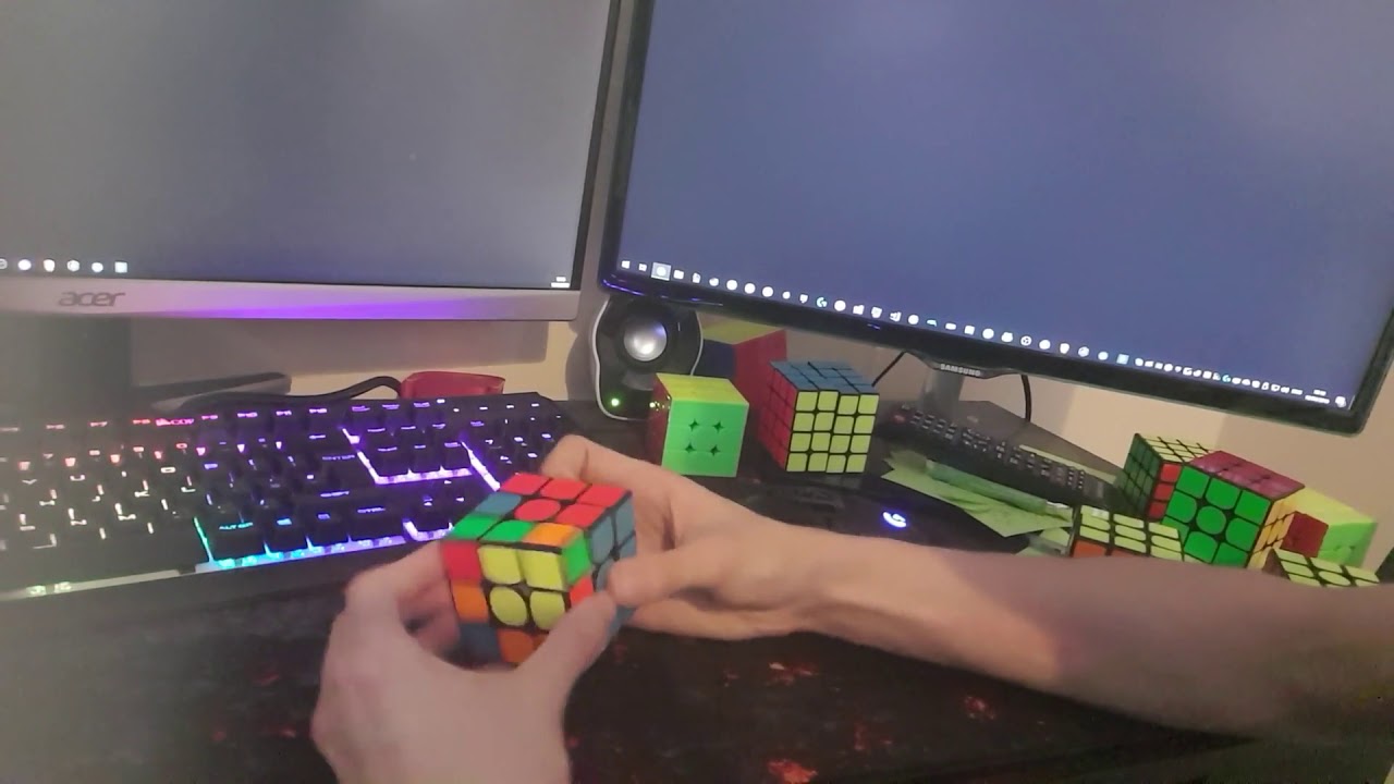 [OLL] - What do I use - Line Case #1 - YouTube