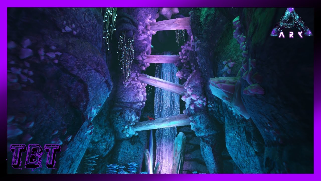 Exploring the Bioluminescent Zone! ARK Aberration Let's Play Ep. 15 ...