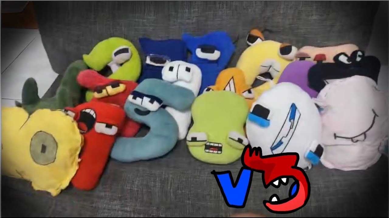 Number lore plush collection part 3 (1K special) - YouTube