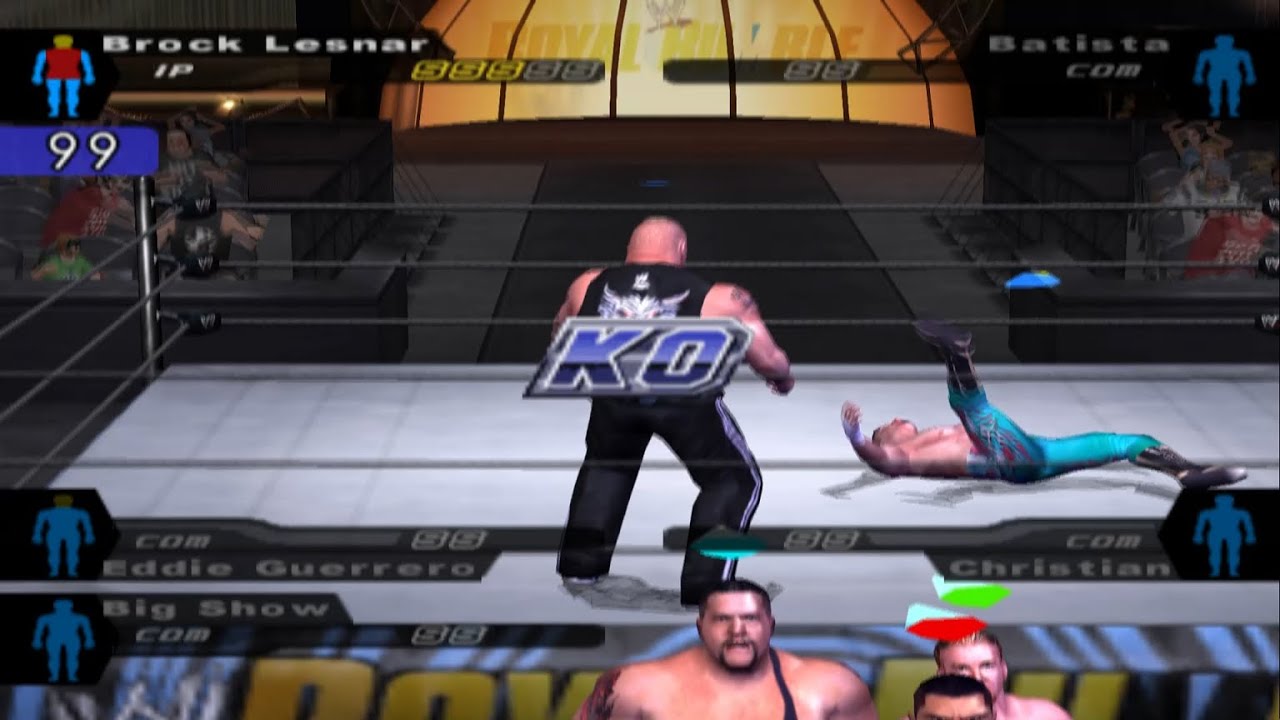 Slobber Knocker WORLD RECORD45min | WWE Smackdown Here Comes The Pain ...