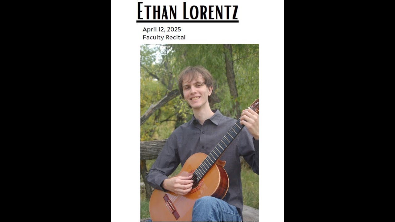 Casper College Music Department: Ethan Lorentz Solo Guitar Recital - YouTube