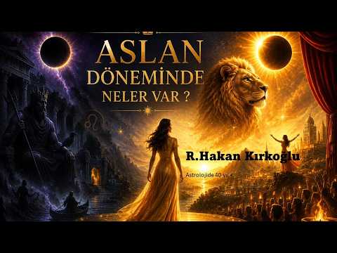 Aslan döneminde neler var ? #astroloji - R. Hakan Kırkoğlu