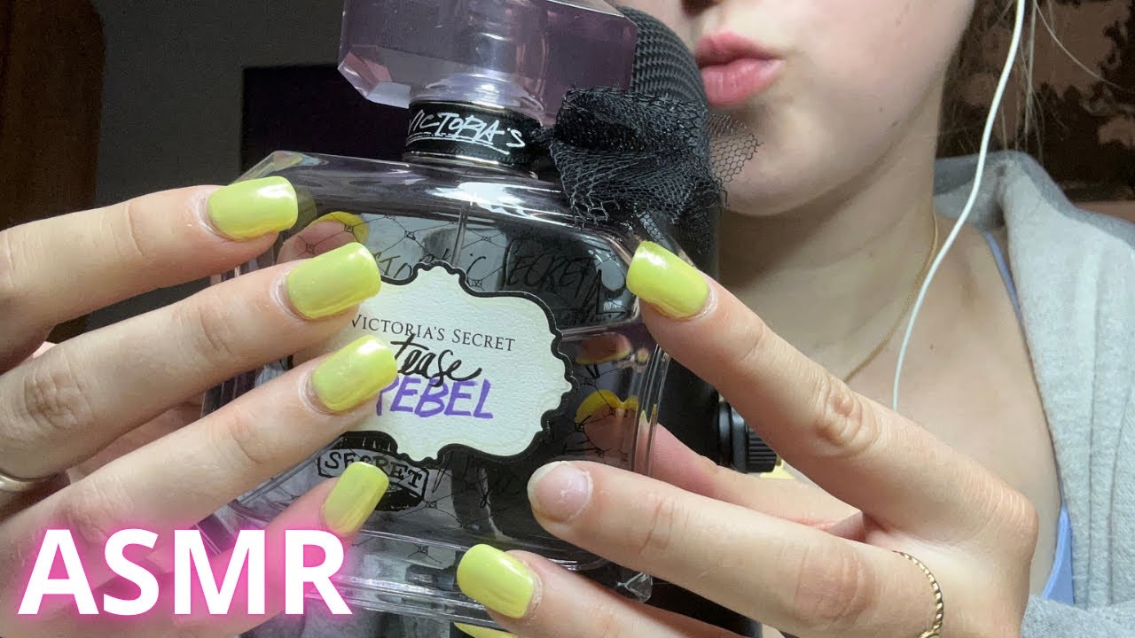 asmr : glass tapping & mouth sounds - YouTube