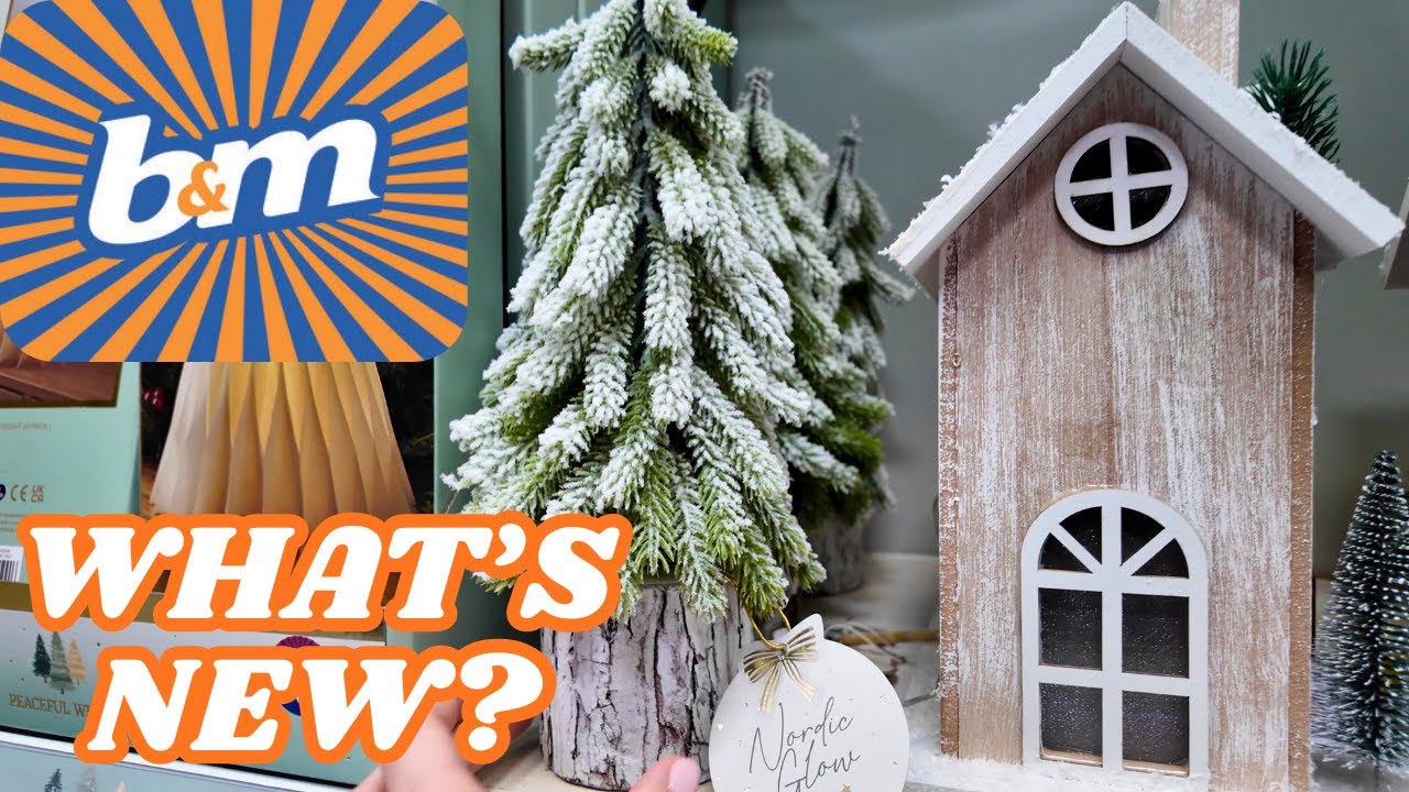 What's New in B&M - NEW Christmas Decorations - October 2025 - YouTube