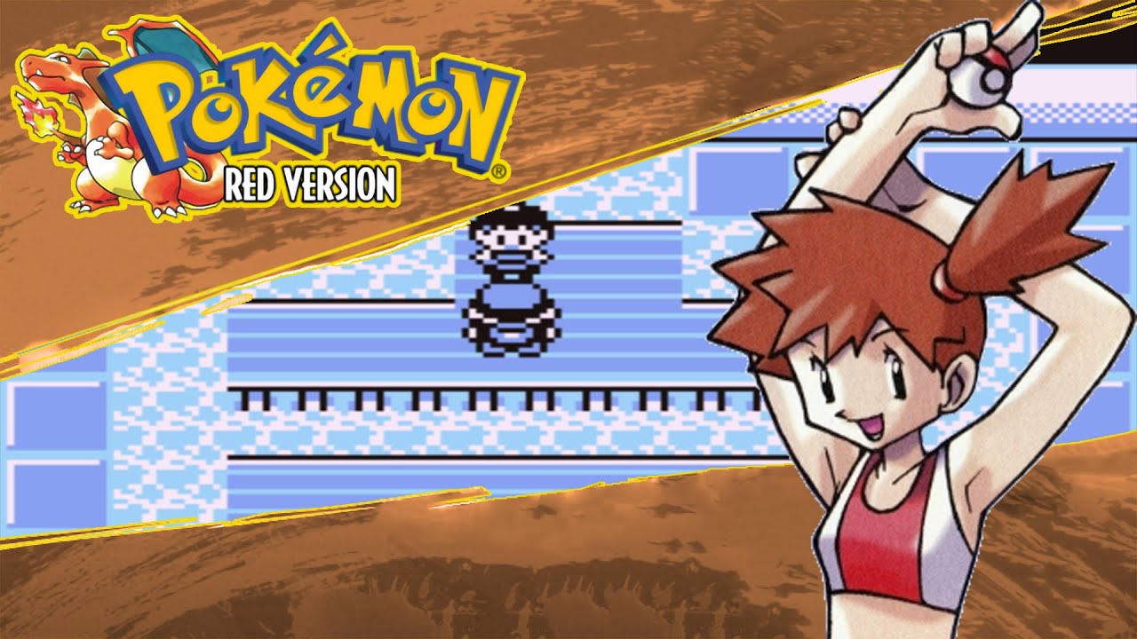 Pokémon Red & Blue - Gym Leader Misty (1080p 60fps) - YouTube