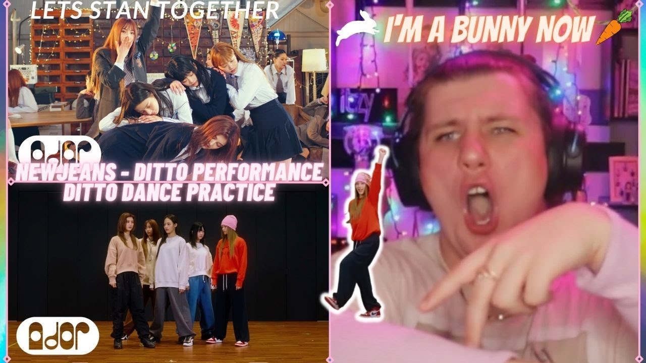 THIS WAS SO GOOD IM A BUNNY NOW | NewJeans (뉴진스) Ditto Performance ...